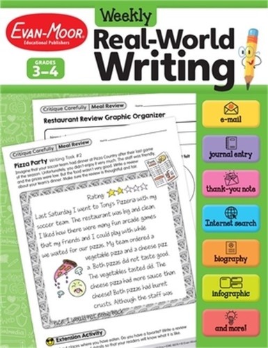 Weekly Real-World Writing, Grades 3-4 (Paperback or Softback ...