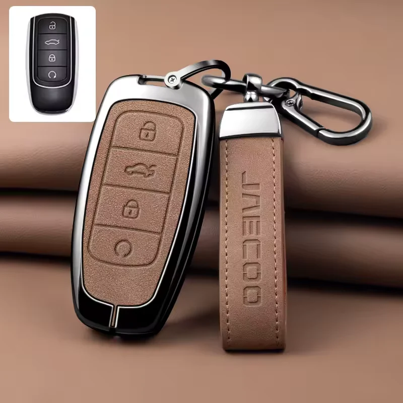 Key cover with Keychain for Jaecoo J7 Chery Omoda C5 Arizzo 5 ...