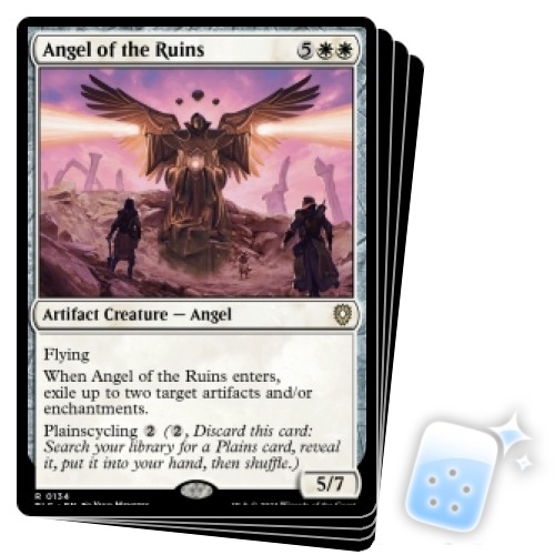 ANGEL OF THE RUINS X4 Bloomburrow: Commander Magic MTG MINT CARD | eBay
