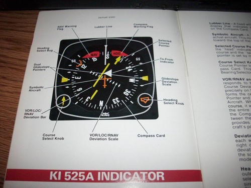 Bendix King KCS-55A Compass System Pilot's Guide Manual | eBay