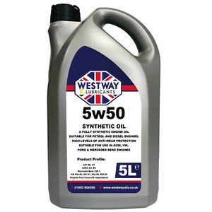5L 5W50 Fully Synthetic Engine Oil 5L Litres For Track and Road 5w/50 ...