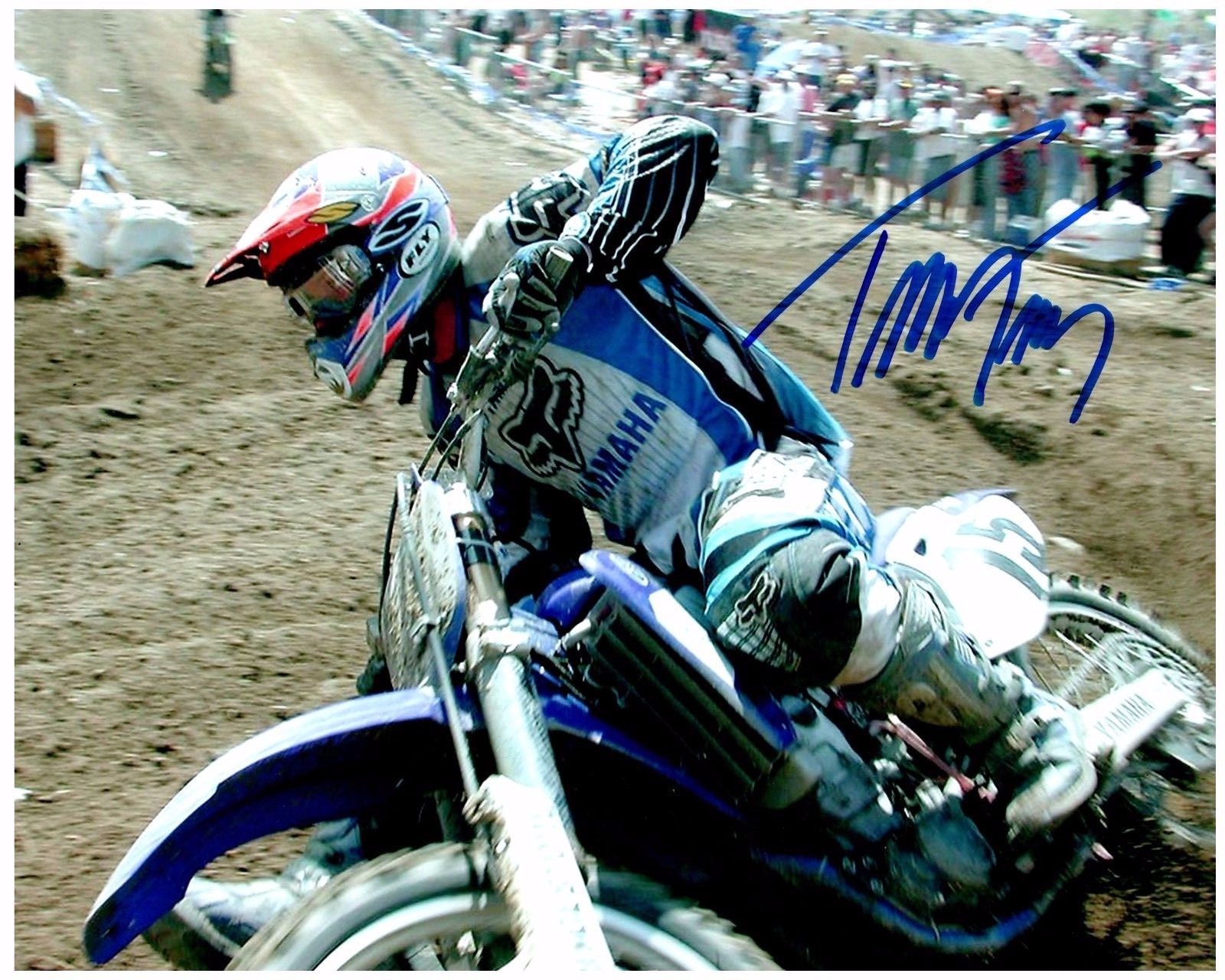 TIM FERRY Signed Autographed SUPERCROSS Motocross "AMA" 8x10 Photo A | eBay
