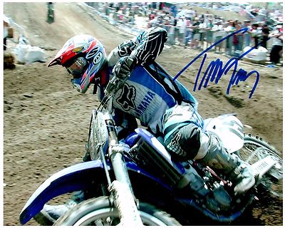 TIM FERRY Signed Autographed SUPERCROSS Motocross "AMA" 8x10 Photo A | eBay