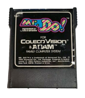 Mr. Do! (ColecoVision) *TESTED* game cartridge Only | eBay