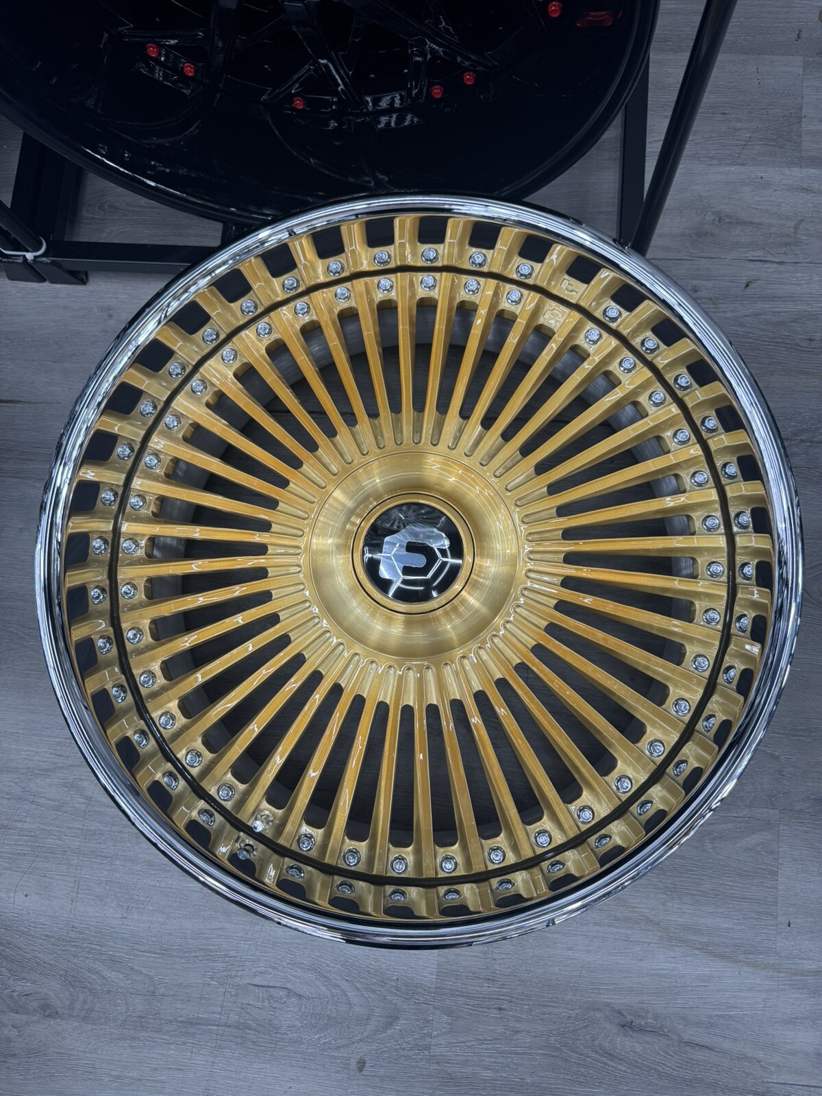 22 Inch Forgiato Trimestre Gold/chrome G-body | eBay