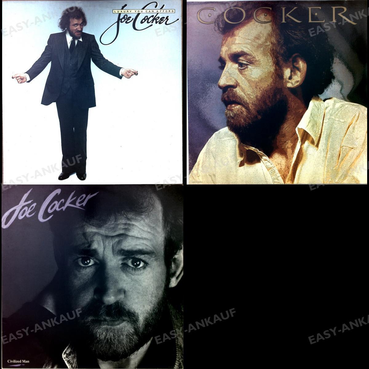 Joe Cocker Vinyl Bundle Vol. 36: 3x LP Civilized Man, Cocker, ... . | eBay
