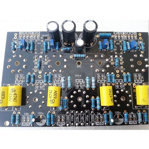 1 PC HIFI DIY 12AX7 12AU7 EL34 Push Board PCB For tube amplifier with ...