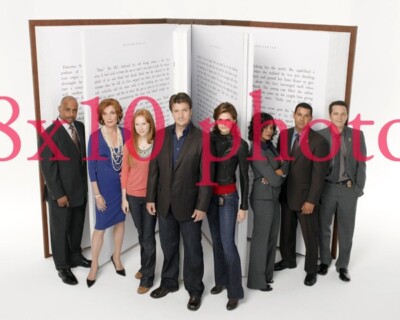 NATHAN FILLION #76,STANA KATIC,castle,firefly,serenity,the rookie,8X10 ...