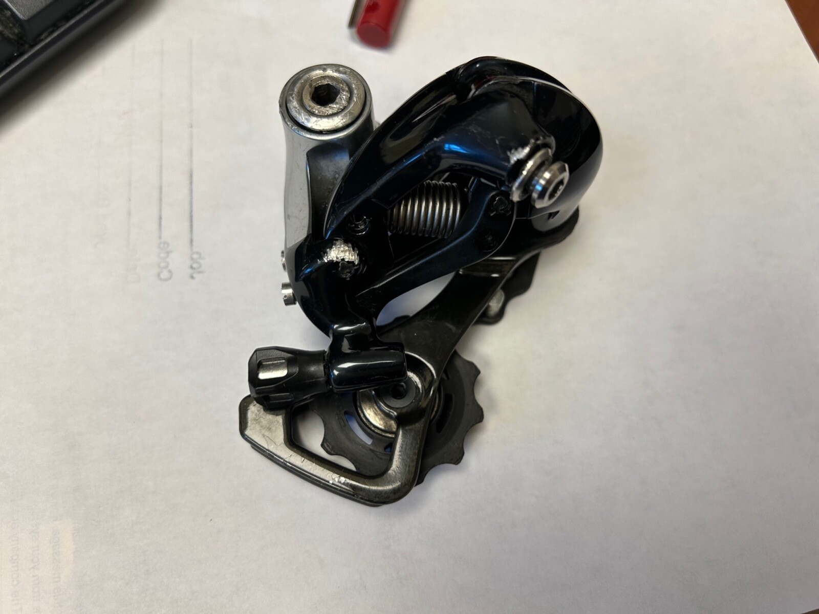 Shimano Dura Ace RD-9000 11-Sp, Mechanical Rear Derailleur, Short Cage ...