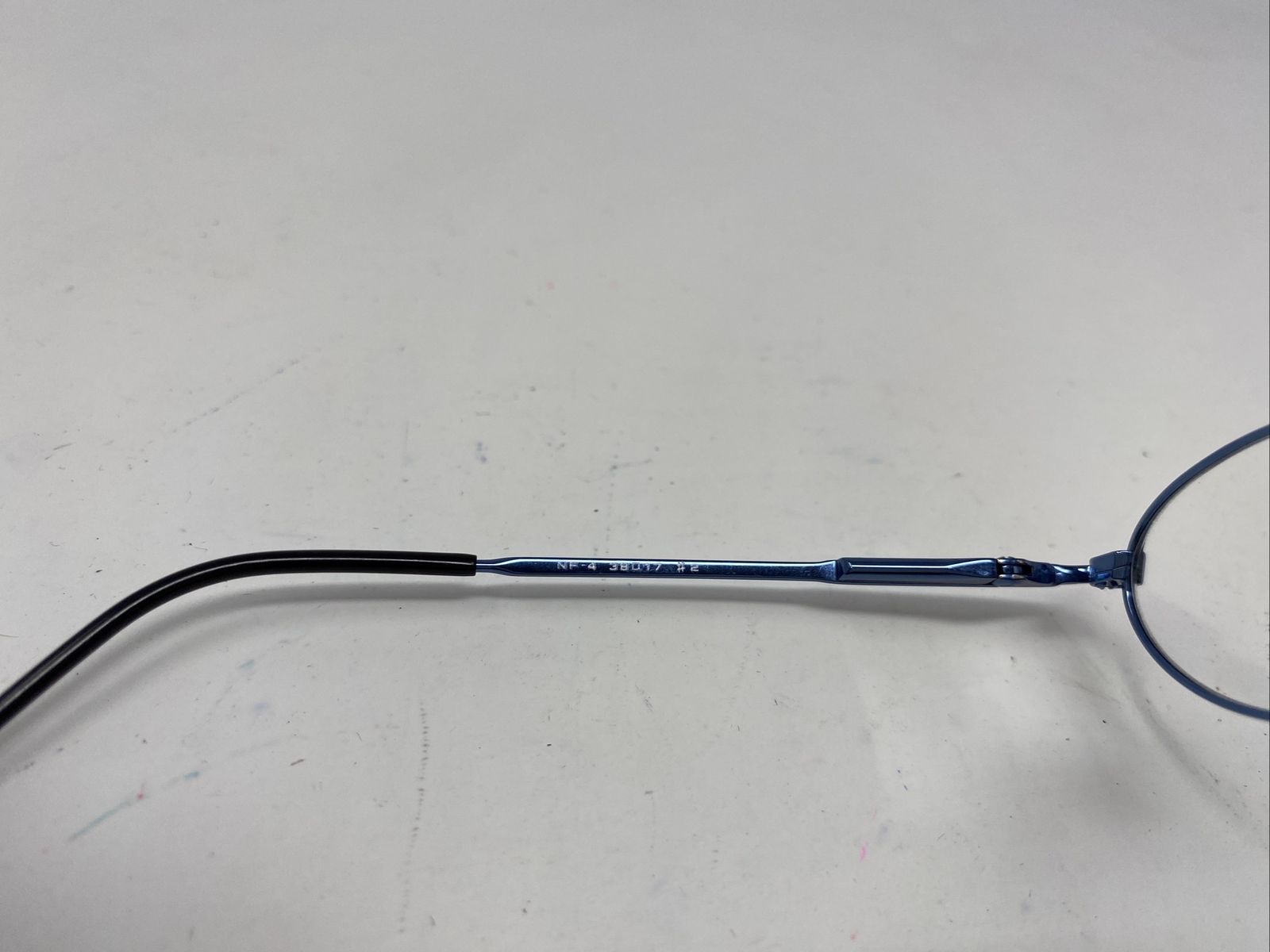 Europa Alternatives NF-4 #2 38-17-115 Blue Metal Full Rim Eyeglasses ...