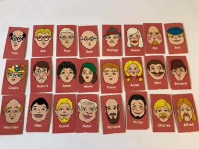 Guess Who Character Sheets Printable Vintage Coliseum Video WWF