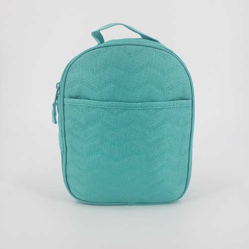 THIRTY ONE Chill-icious Turquoise Quilted Chevron Insulated Lunch Bag ...