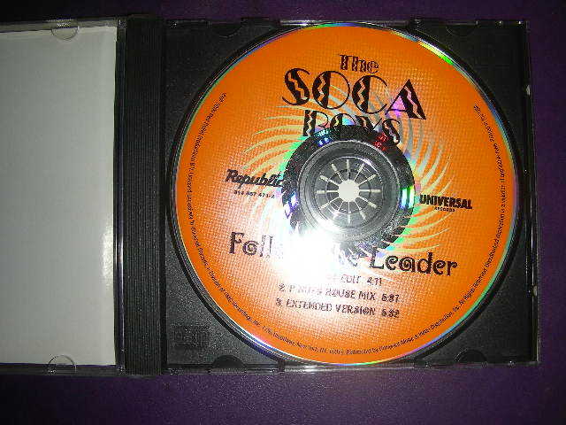 Soca Boys Follow the Leader (3 Versions) CD Universal 731456747125| eBay