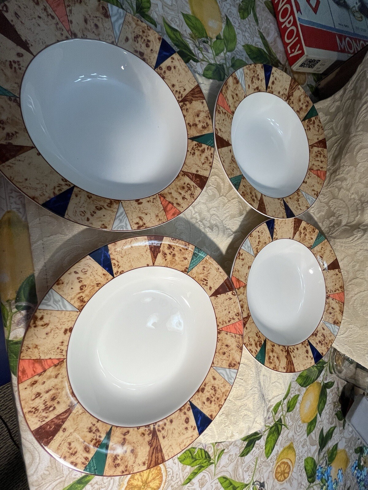 Optima Christopher Stuart Fine China HK 206 Villa D’Este Lot Of 4 Soup ...