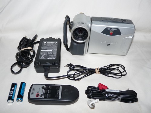 READ DESCRIPTION Sharp VL-A110 VL-A110A 8mm Video8 Camcorder VCR Player ...