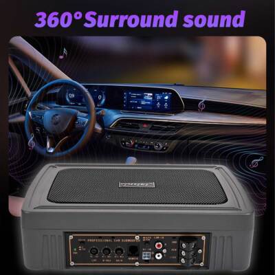 1200W Active Underseat Car Bass Box Audio Subwoofer Sub Speaker ...
