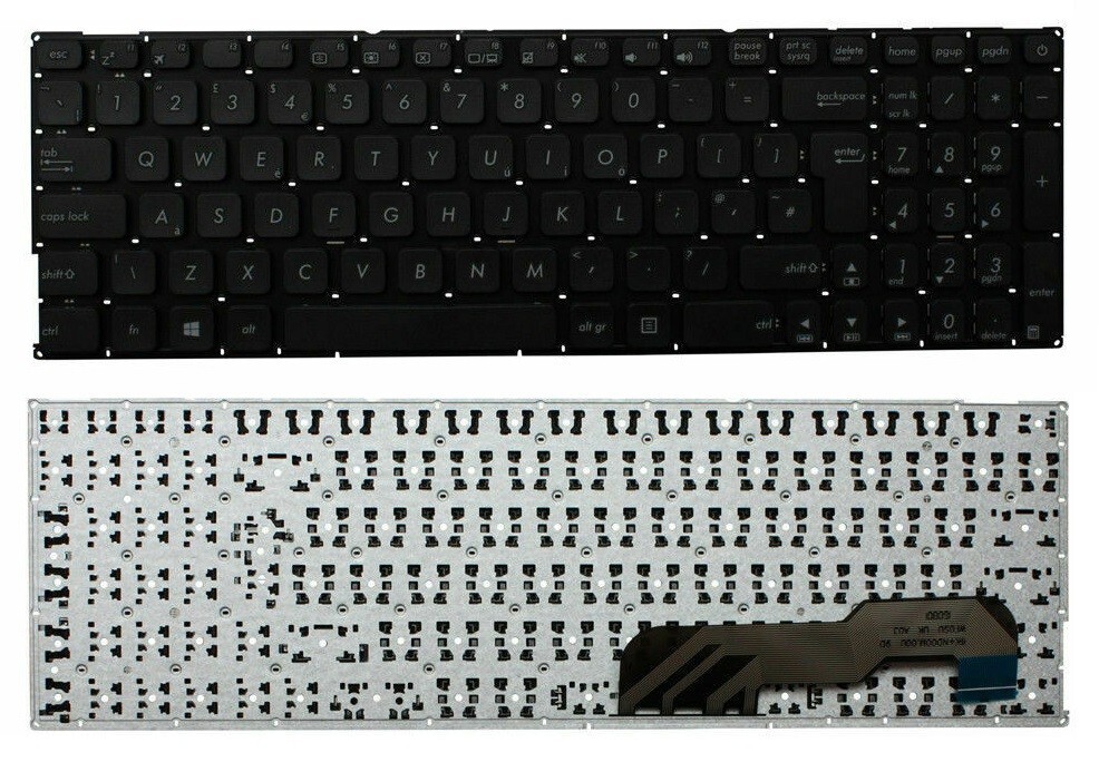 New Asus X541 X541N X541S X541U X541Y Laptop UK English Layout Keyboard ...