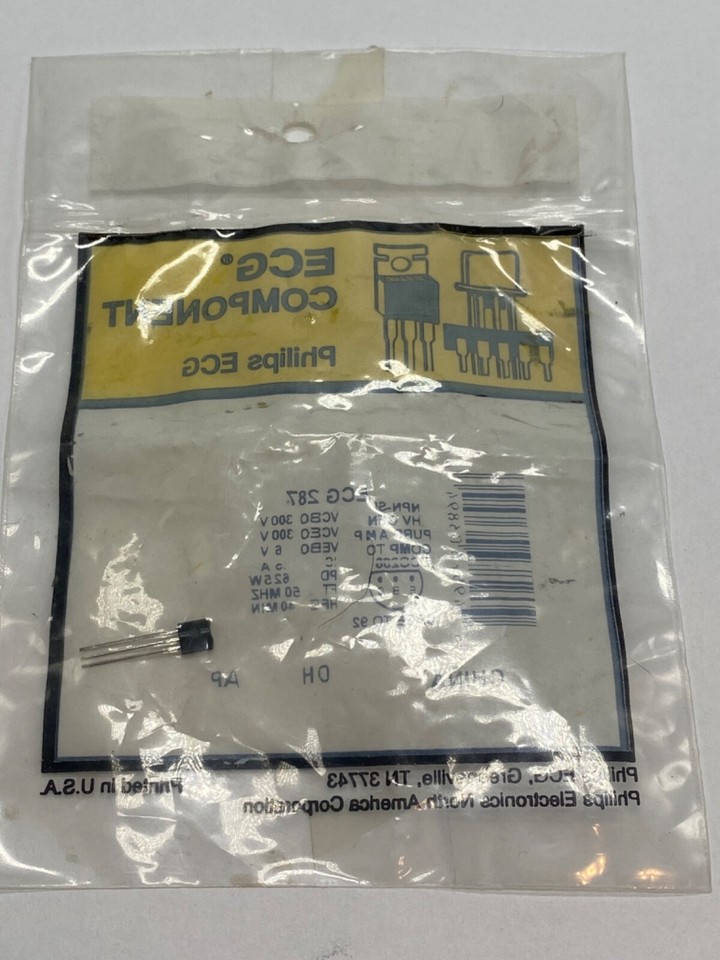ECG287 transistor NPN Si TO92 package | eBay