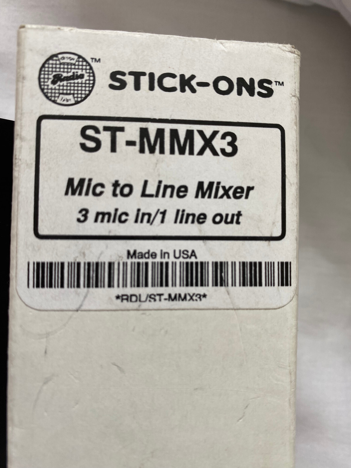 Radio Design Labs RDL ST-MMX3 Mic to Line Mixer 3 Mic In / 1 Line Out ...
