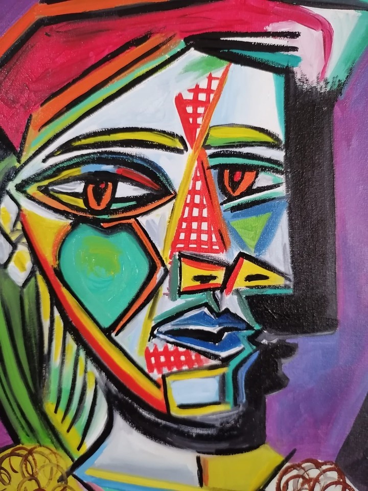 pablo picasso signed stamped oil painting | eBay