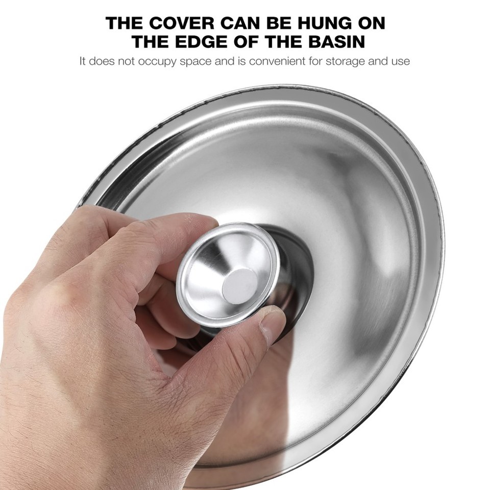 Stainless Steel Pot Lid Small Pan Lid Saucepan Cover Seasoning Pot ...