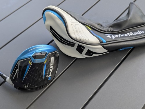 TAYLORMADE SIM2 MAX DRIVER 9.0° RH VENTUS BLUE 5 STIFF Used, New Grip ...