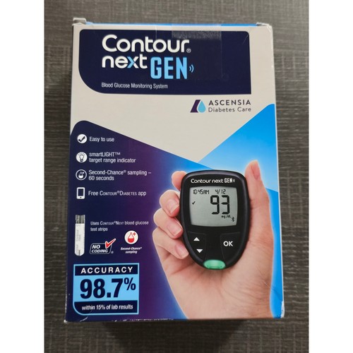 Contour Next Gen Blood Glucose Meter Free Diabetes app Wireless | eBay
