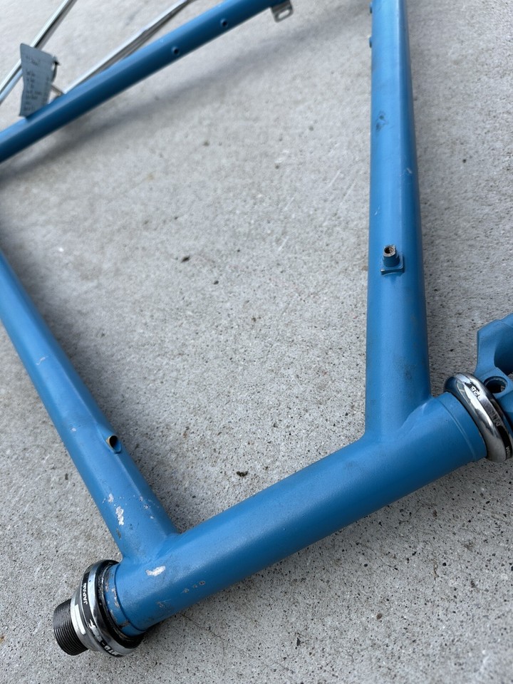 Vintage High End Frame Set 62cm XL Extra Large Steel Road Bike Custom ...