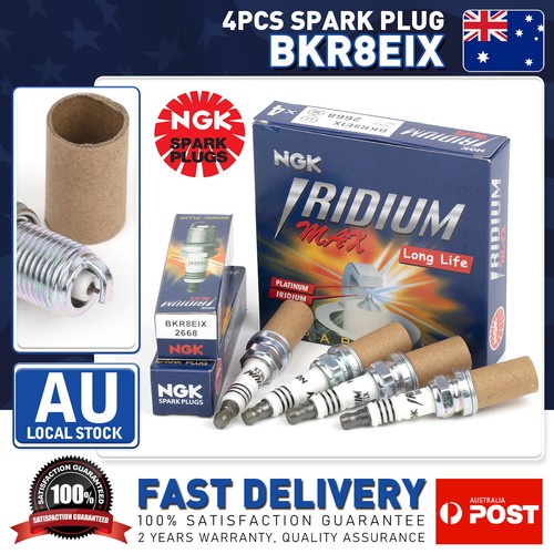 Genuine NGK IRIDIUM IX SPARK PLUGS - SET OF 4 - BKR8EIX NGK 2668 | eBay