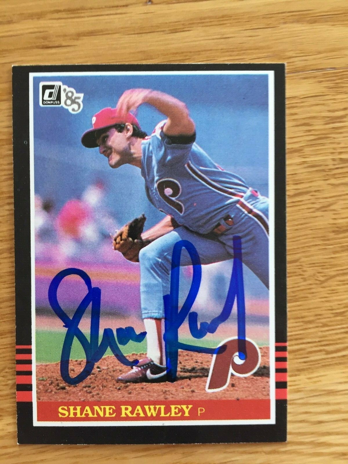 Philadelphia Phillies Shane Rawley signed 1985 Donruss card | eBay