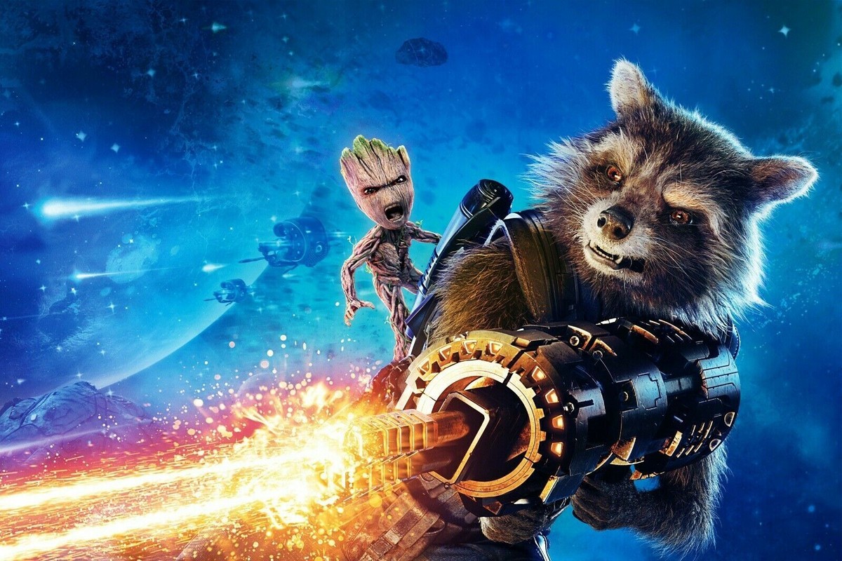 Guardians Of The Galaxy Rocket And Groot Poster The Guardians Galaxy