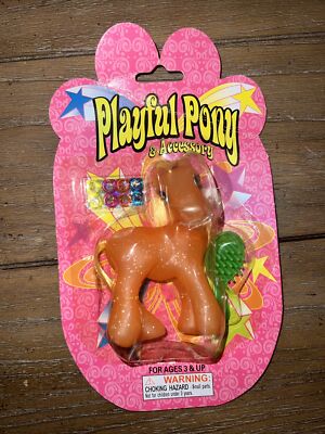 Playful Pony & Accessory Pink Pony Horse Brand New in Packaging | eBay