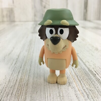 Bluey Grandad Figure Heeler Mort Cattle Grandpa Family Green Hat NEW | eBay