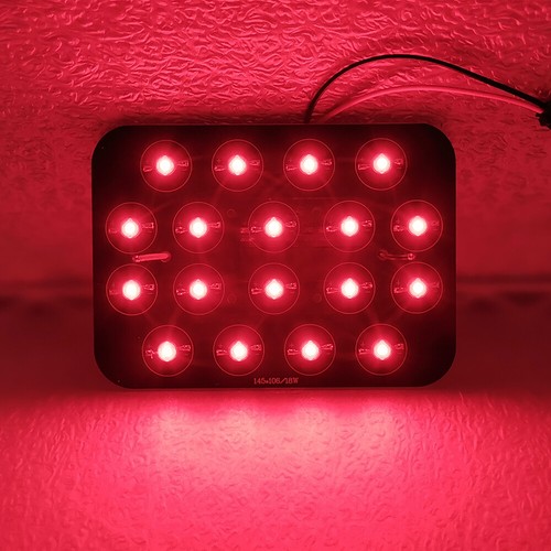 18W Deep Red 730nm 660nm 630nm LED Lamp Spot Light Bulb + PCB DIY ...