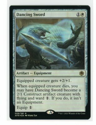MTG Forgotten Realms Dancing Sword (Foil) NM | eBay
