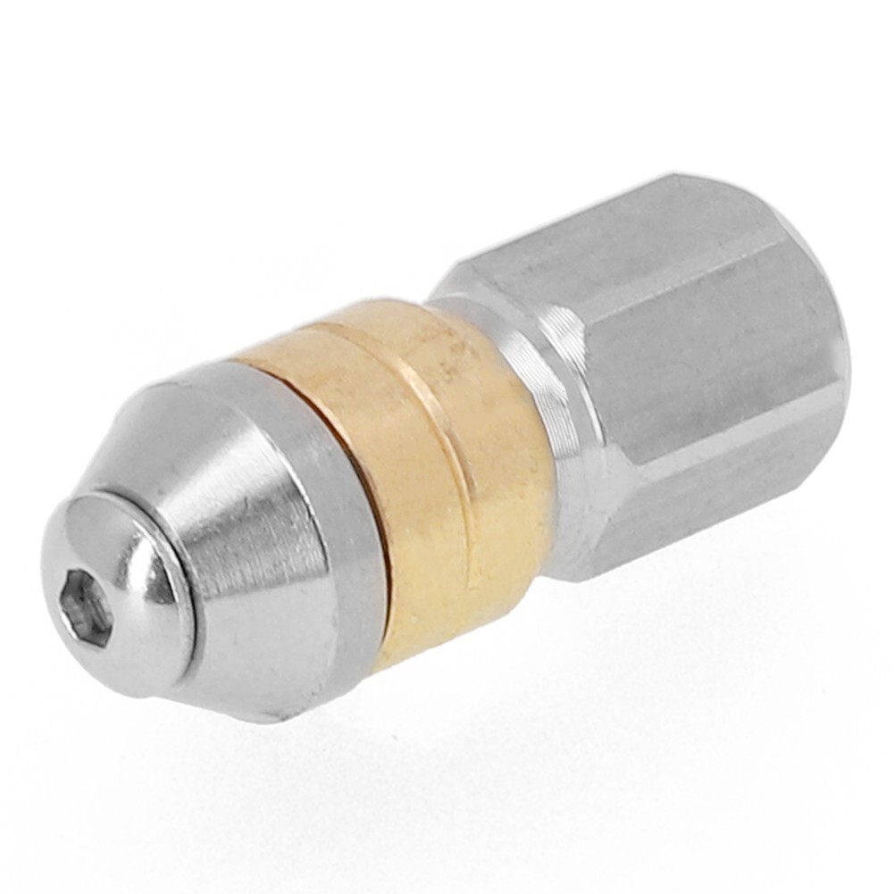 Rotating Pipe Cleaning Nozzle 1/8 Inch IG Efficient Drain Pipe Cleaning ...