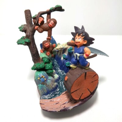 Dragon Ball Capsule Chronicle Chapter Son Goku Monkey log Figure Hobby ...