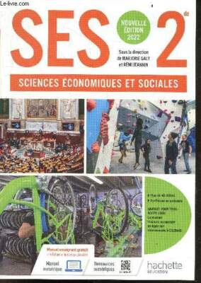 SES Sciences economiques et sociales - 2de - nouvelle edition 202 | eBay