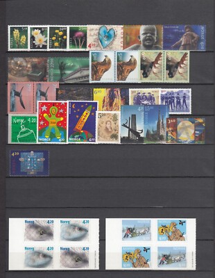 Norway 2000 Full year VF MNH stamps | eBay