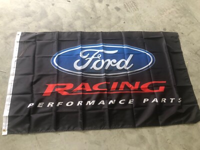 Ford Racing Performance Flag 3 FT X 5 FT Car Show Store Garage Wall ...