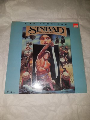 Sinbad of the Seven Seas Lou Ferrigno Cannon Video LaserDisc | eBay