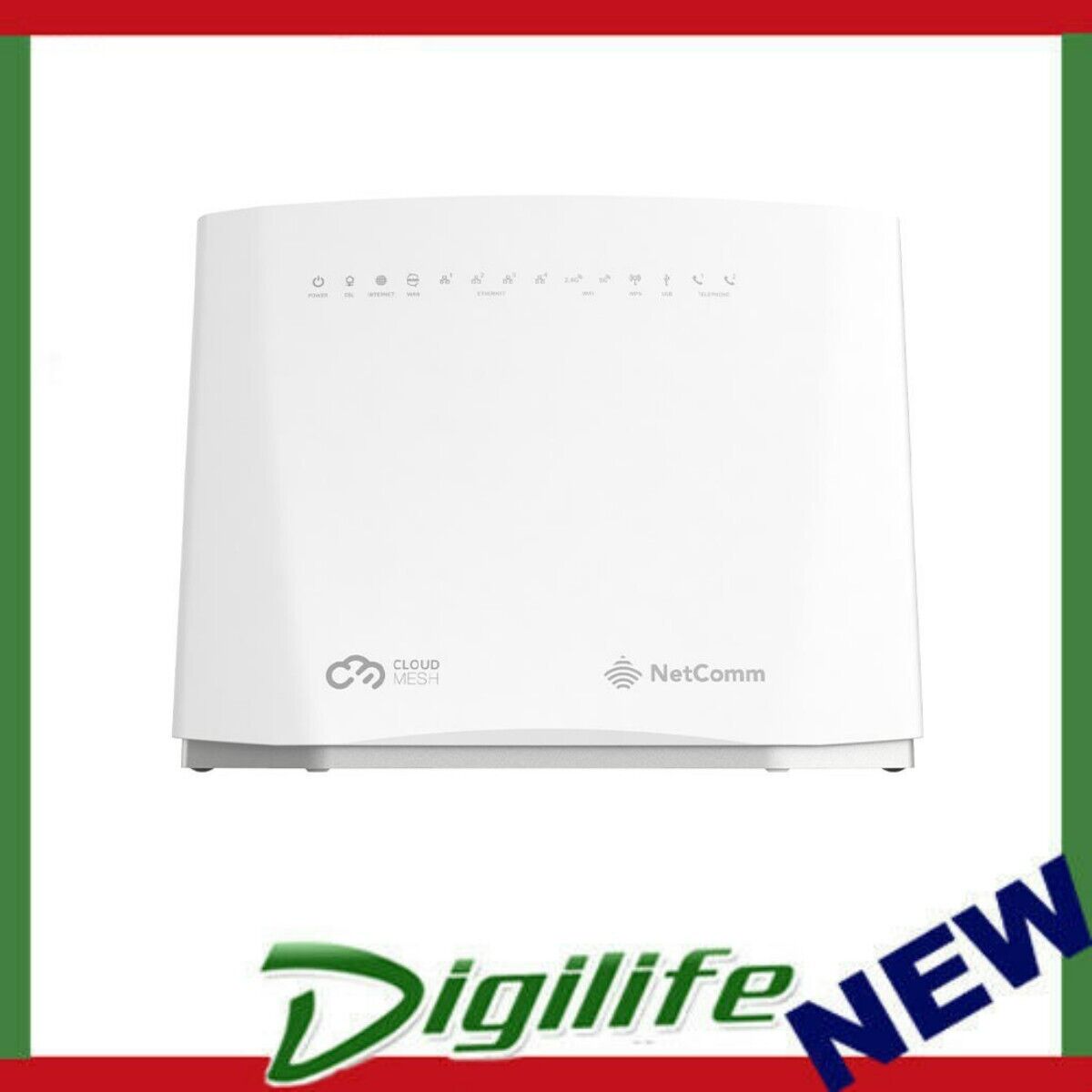 Netcomm Nf20mesh Dual Band Wi Fi 6 Cloudmesh Vdsl Adsl2 Gateway Ebay