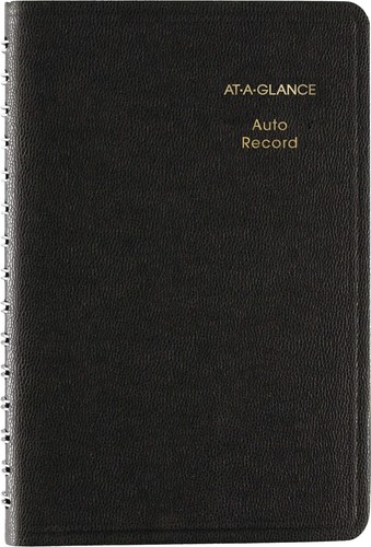 Auto Mileage Log Record Book 3.75 x 6.12 Inches Black AAG8013505 ...
