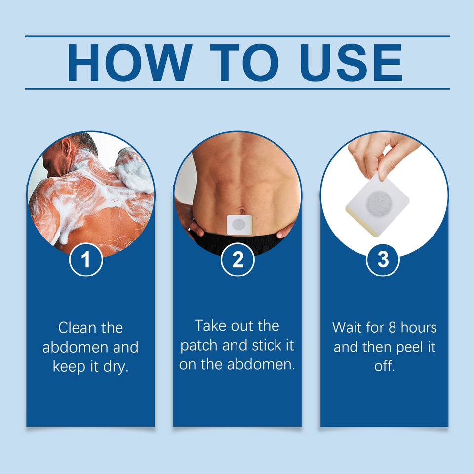 Prostate Care Patch Discomfort Relief Male Prostate Health Treatment | eBay