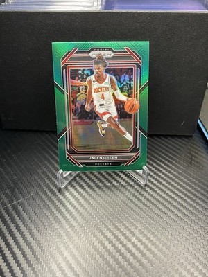 2022-23 Panini Prizm - Jalen Green #181 Green Prizm | eBay