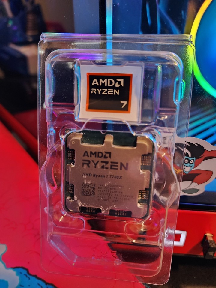 AMD Ryzen 7 7700x Processor (5.4 GHz, 8 Cores, LGA 1718/Socket AM5 ...