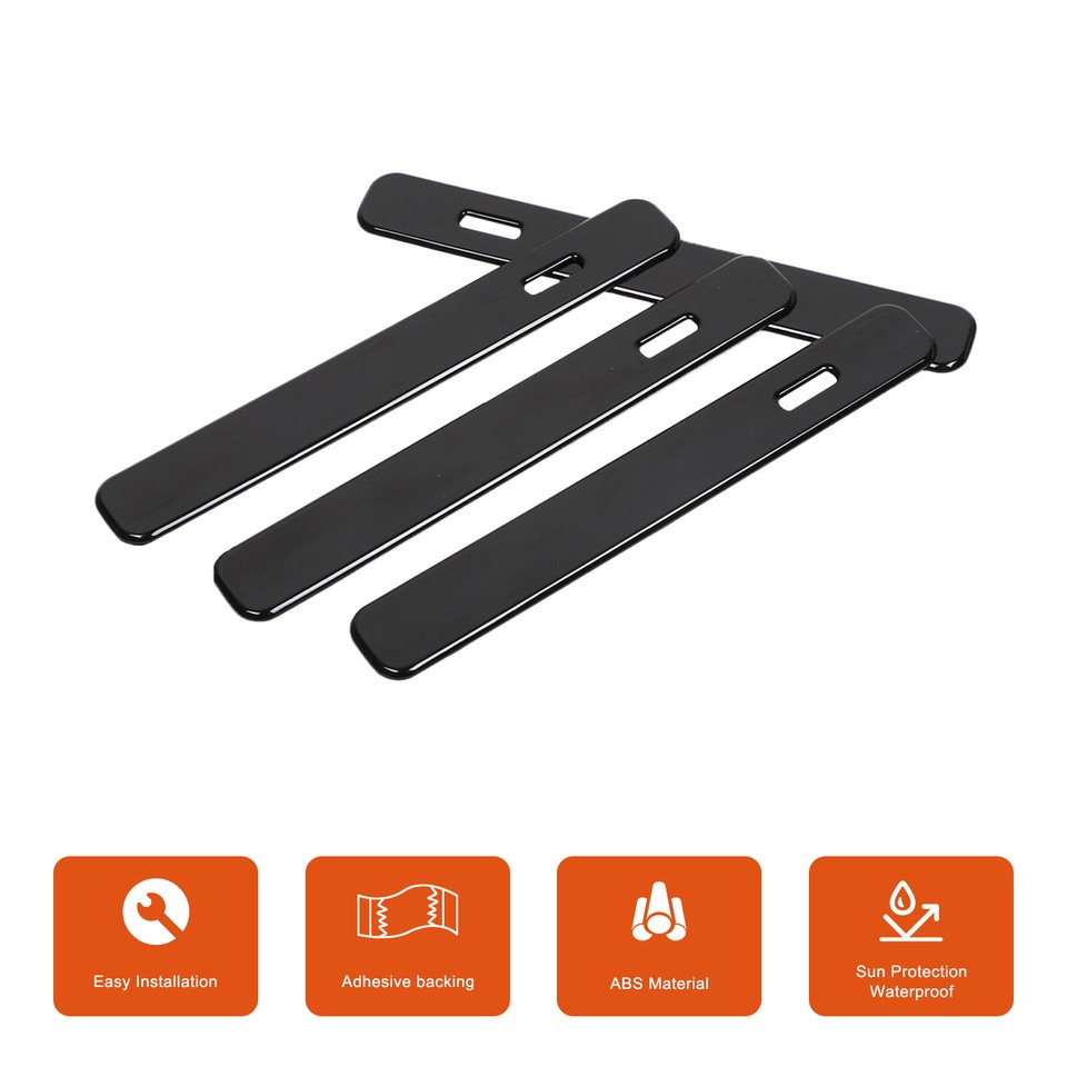 Gloss Black Side Door Handle Cover For Land Rover Range Rover Velar ...