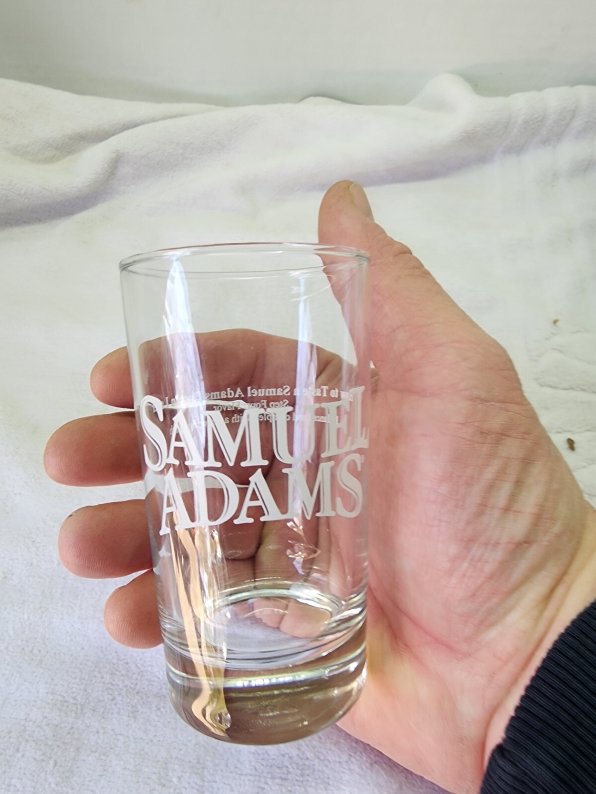 Samuel Adams Beer Glass. Shorter than standard. Good condition. | eBay