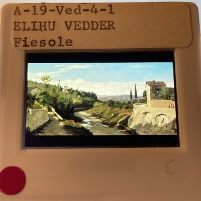 Elihu Vedder "Fiesole" Symbolism 35mm Art Slide | eBay