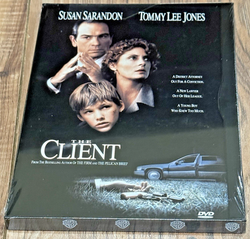 Vtg The Client DVD Tommy Lee Jones New Sealed 1994 Monarchy Warner ...